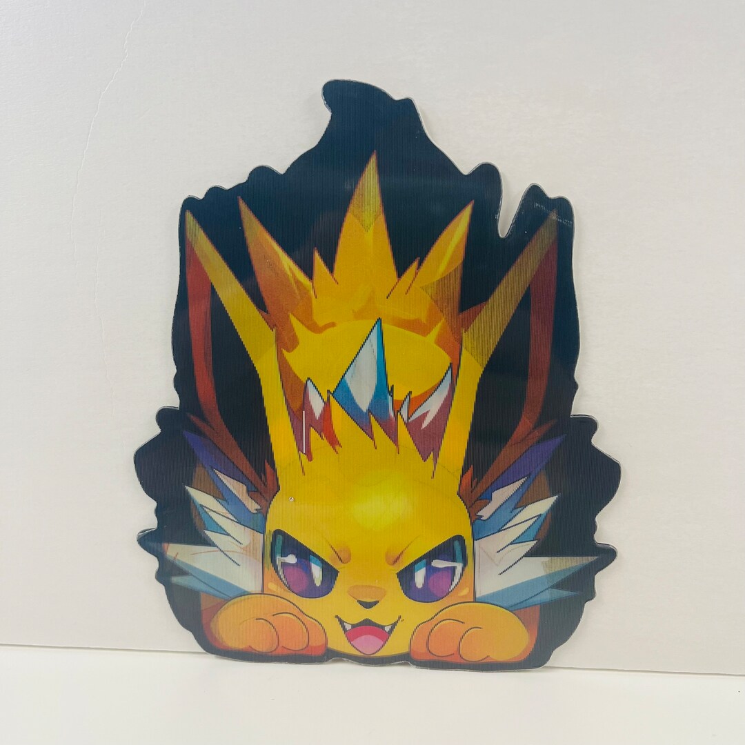 3D Lenticular Motion Anime Holofoil Decal Sticker - Etsy