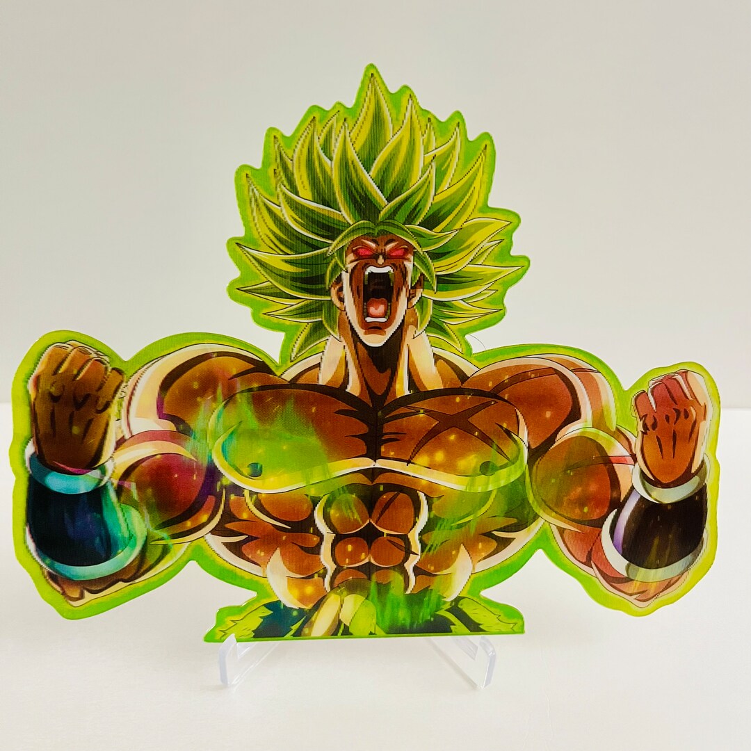 3D Lenticular Motion Anime Holofoil Decal Sticker - Etsy
