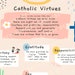 Catholic Virtues Poster Digital Download (8.5X11) - Etsy UK