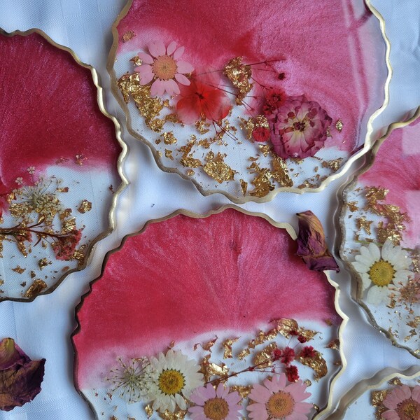 Resin Coaster With Name - Etsy