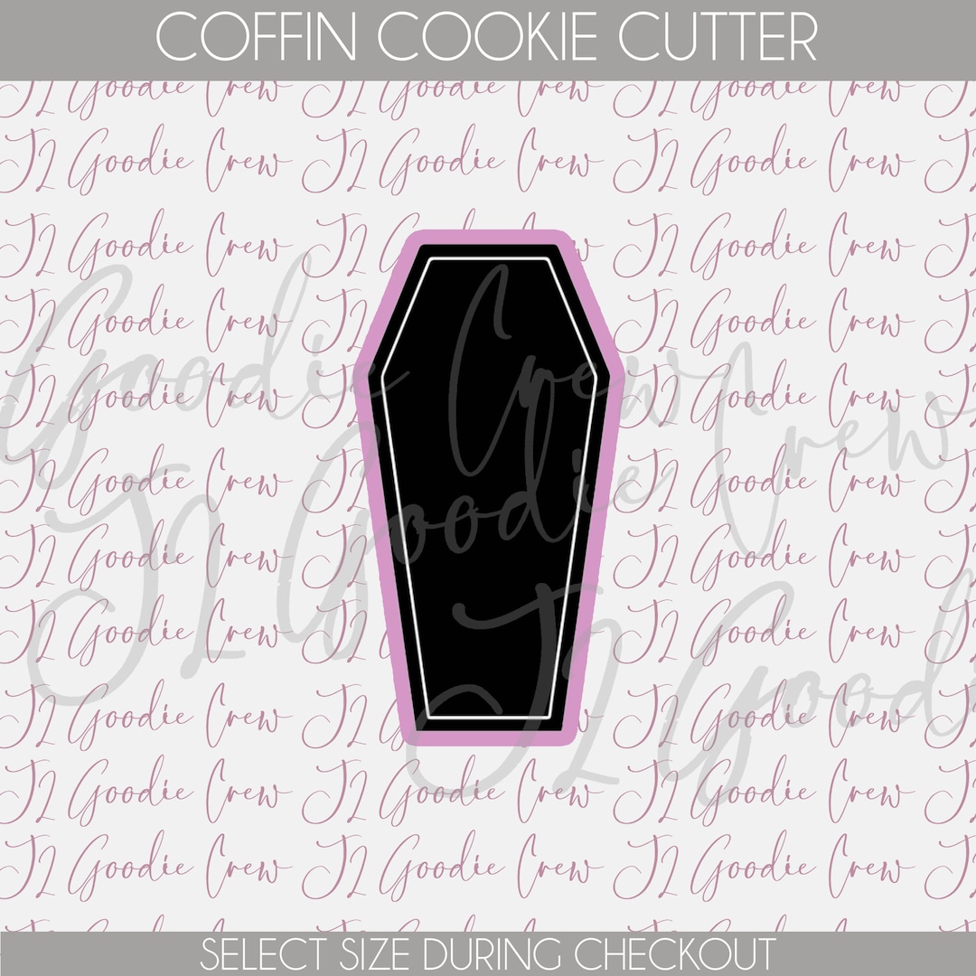 Coffin Cookie Cutter/halloween Cookie/halloween Party/spooky Sweets ...