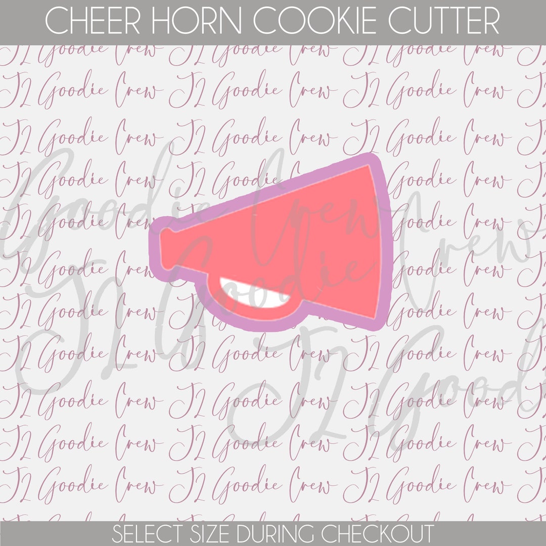 Cheer Horn Cookie Cutter/fall Cookie/autumn/seasonal Cookies/fall ...