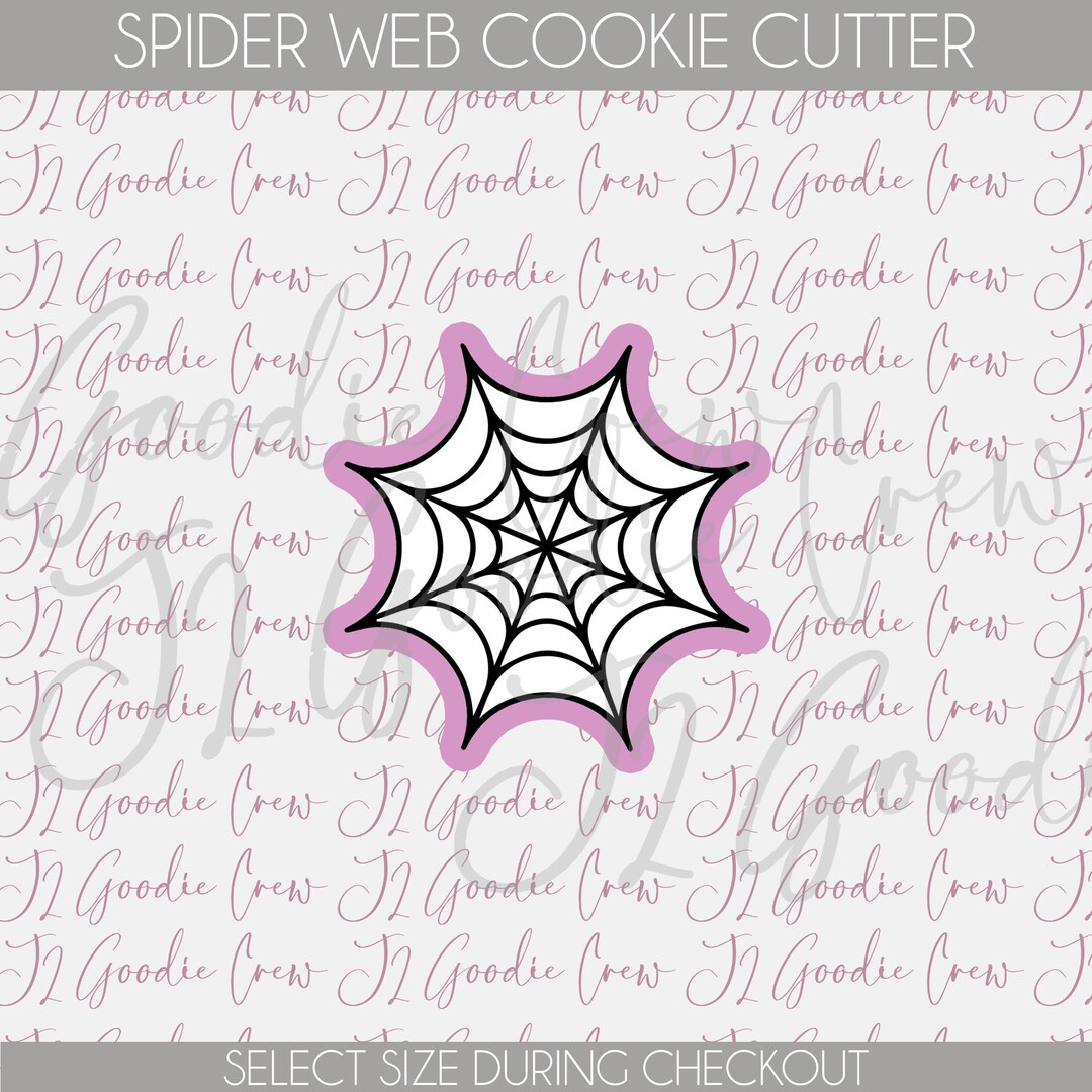 Spider Web Cookie Cutter/halloween Cookie/halloween Party/spooky Sweets ...