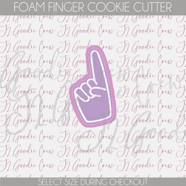 Finger Cookie Cutter - Etsy