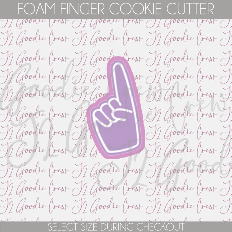 Finger Cookie Cutter - Etsy
