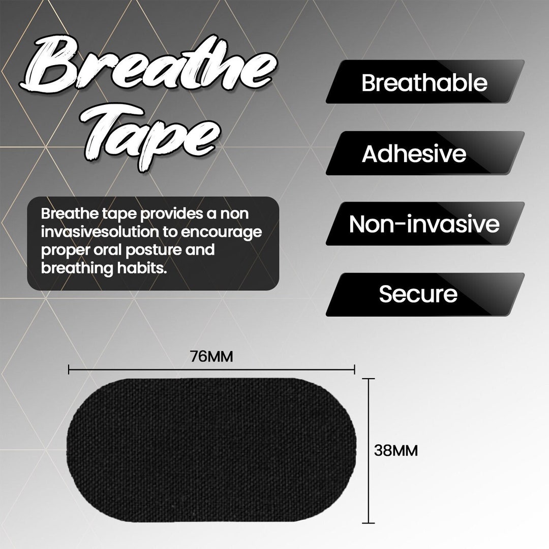 Mouth Tape for Sleeping Pack of 30, Improve Night Sleep Instant Snoring ...