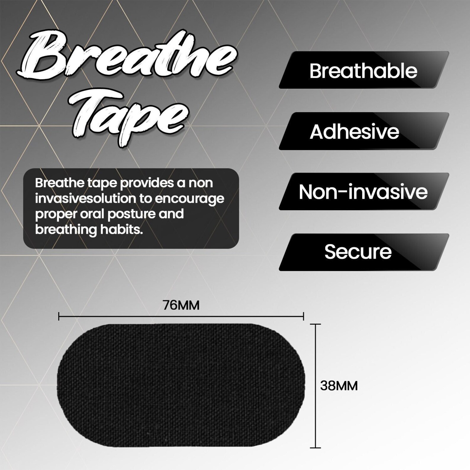 Mouth Tape for Sleeping Pack of 30, Improve Night Sleep Instant Snoring ...