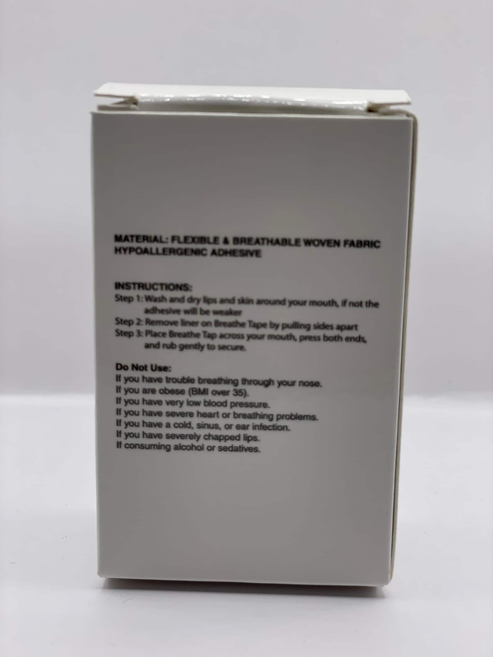 Mouth Tape for Sleeping Pack of 30, Improve Night Sleep Instant Snoring ...