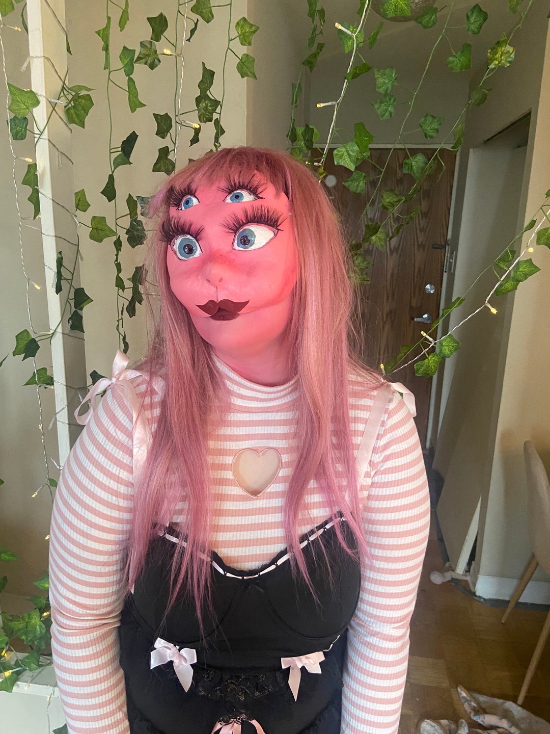 Portals Tour Handmade the Creature Mask Melanie Cosplay Costume - Etsy