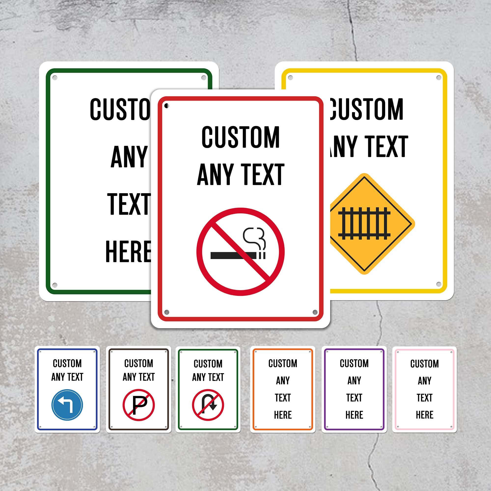 Custom Signs Personalized, Custom Metal Sign, Signs for Business Yard ...