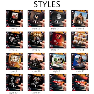 Customized Music Song Magnets Personalized Music Fridge Magnet ...