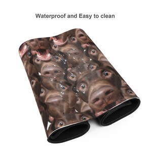 Personalized Face Photo Rubber Mouse Pad, Extra Large Desktop Pad ...