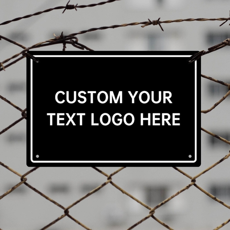 Metal Warning Signs - Etsy