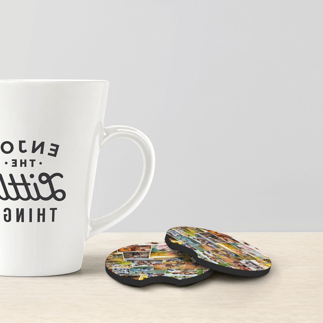 Customized Photo Car Coasters, Personalized Rubber Coaster Sets, Car ...