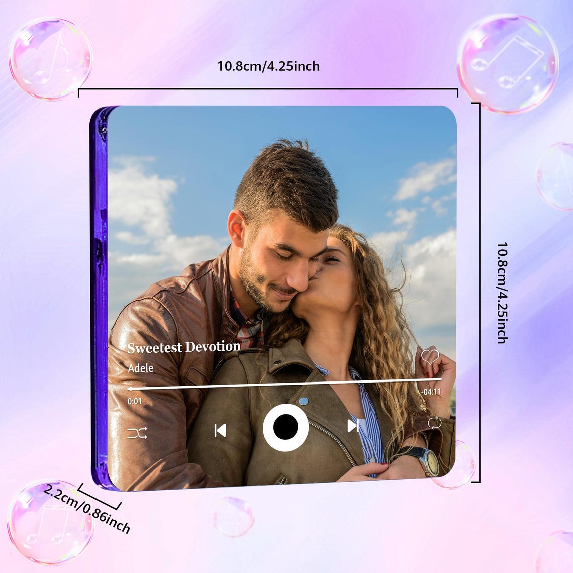 Customized Music Song Magnets Personalized Music Fridge Magnet ...