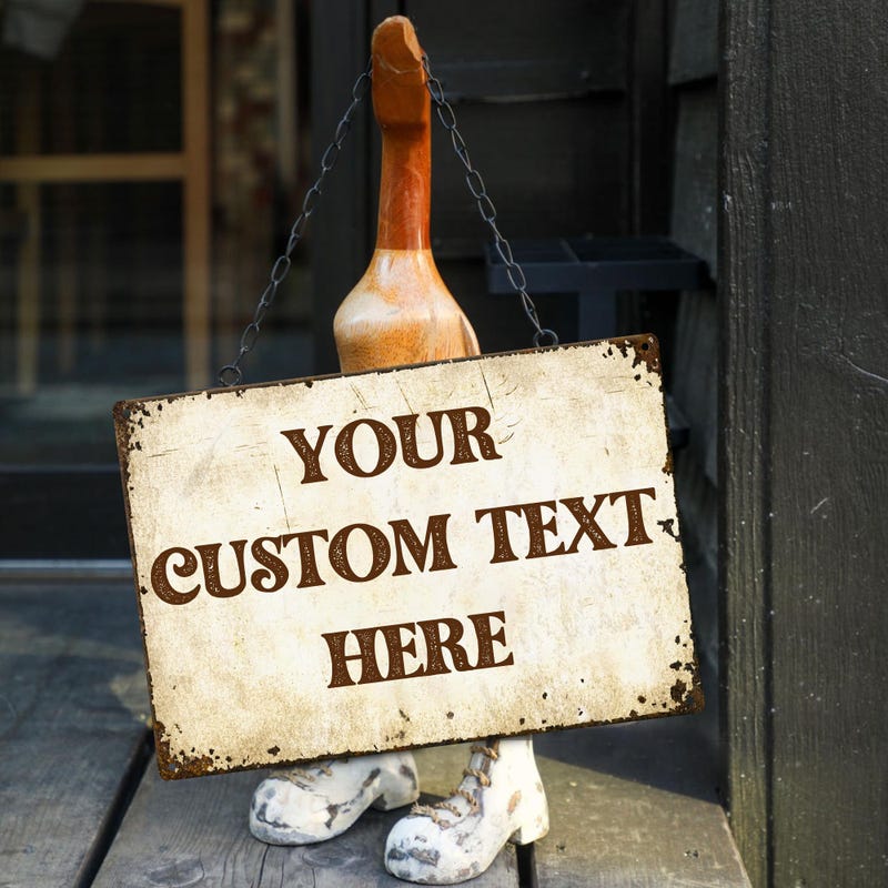 Custom Outdoor Sign - Etsy