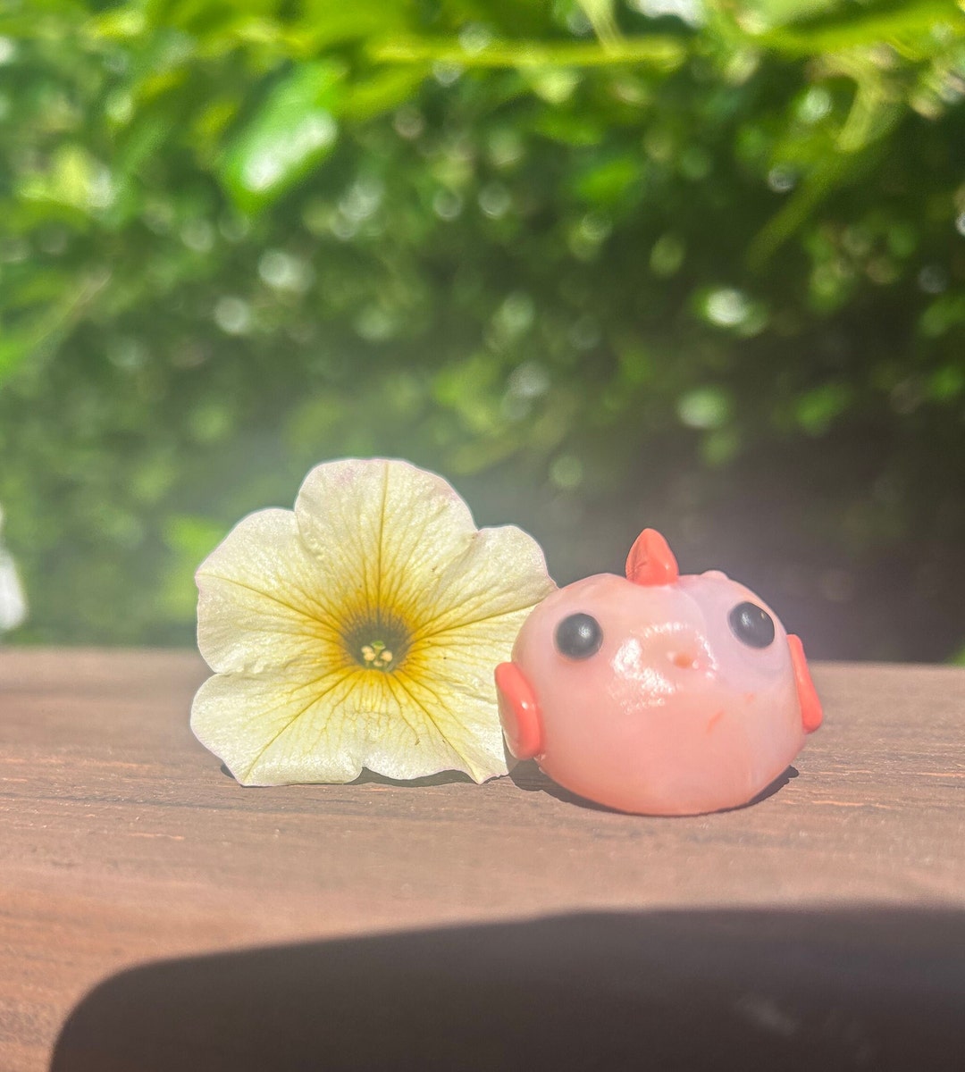 Cute Polymer Clay Fish, Polymer Clay Fish, Cute Fish, Fish Figurine ...