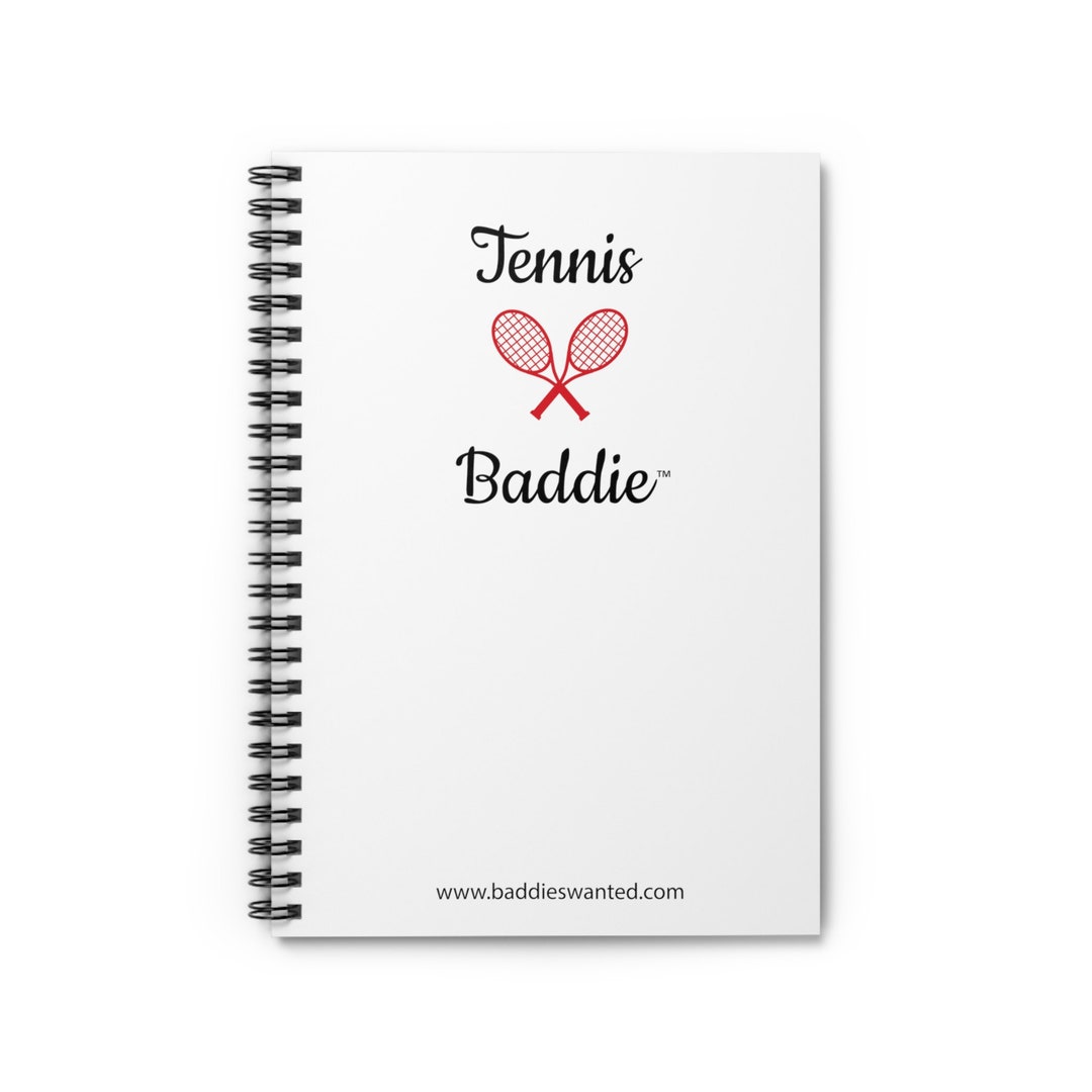 Tennis Baddie RB Sports Notebook - Etsy
