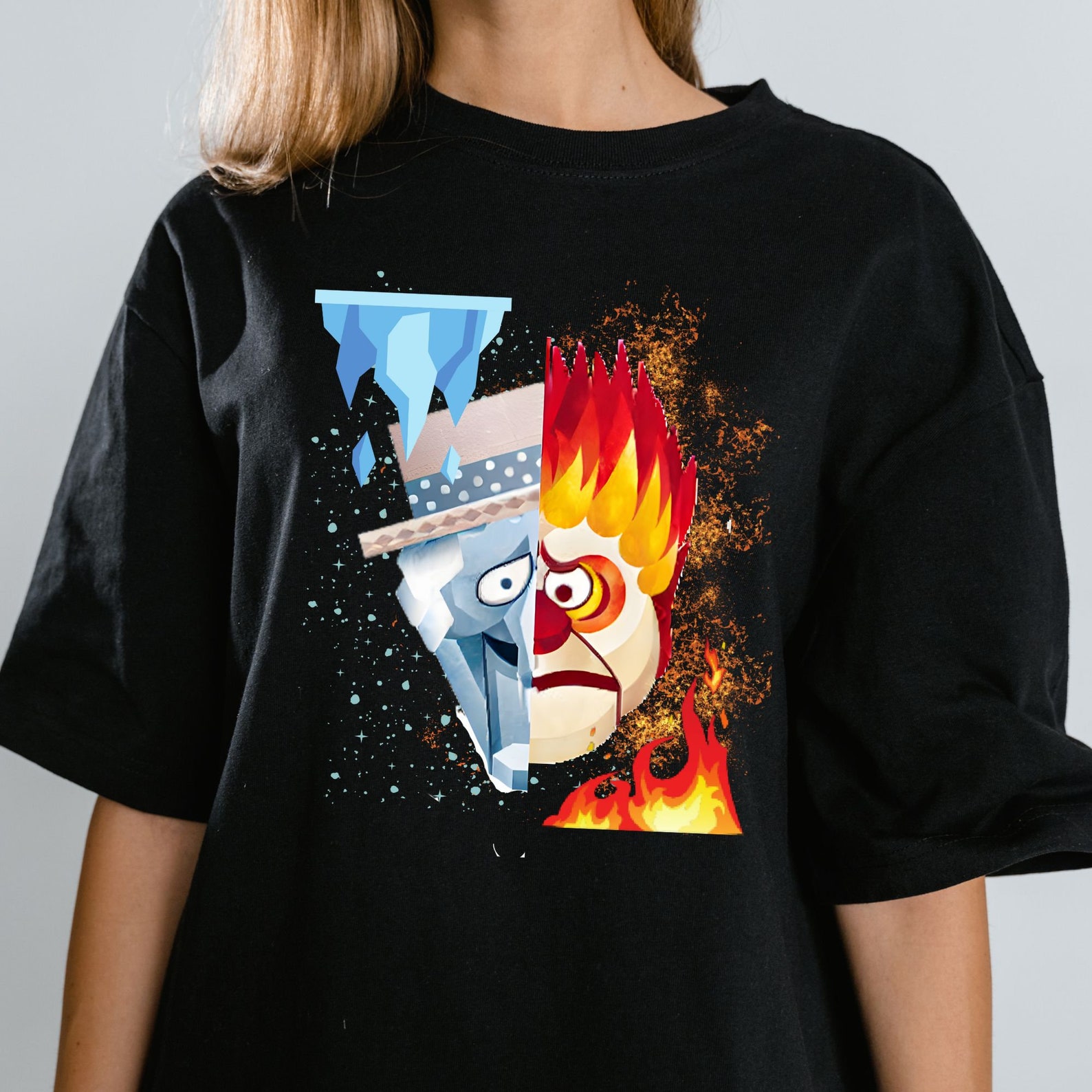 Half Heat Miser/half Cold Miser Png/miser Brothers Christmas Clip Art ...