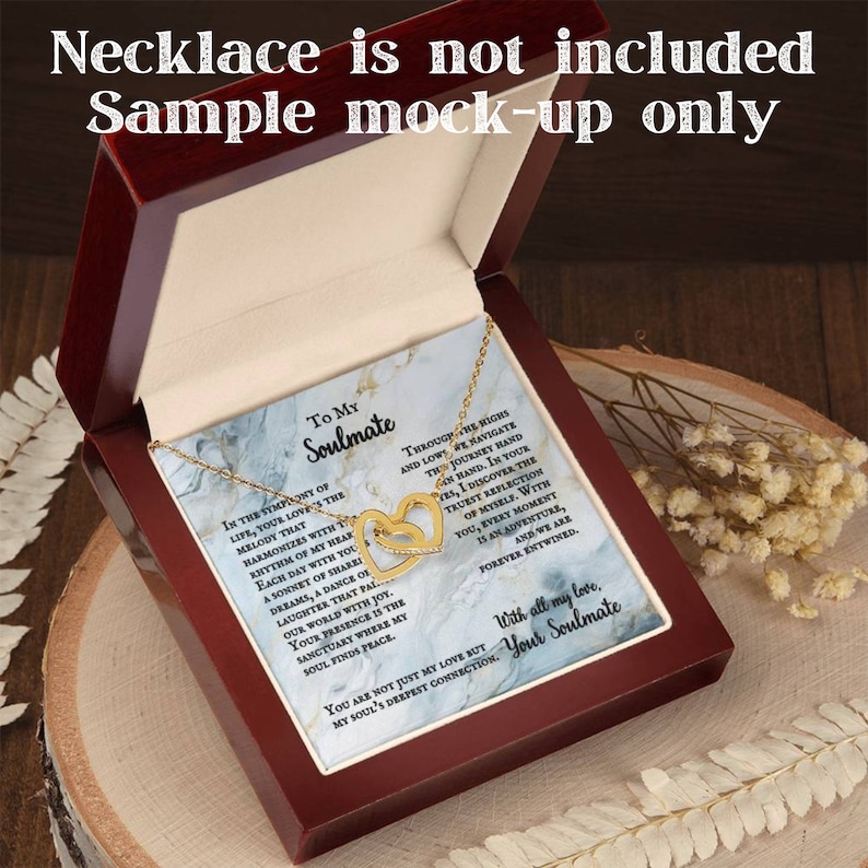 Shineon Message Card Template, Custom Necklace, Custom Bracelet ...