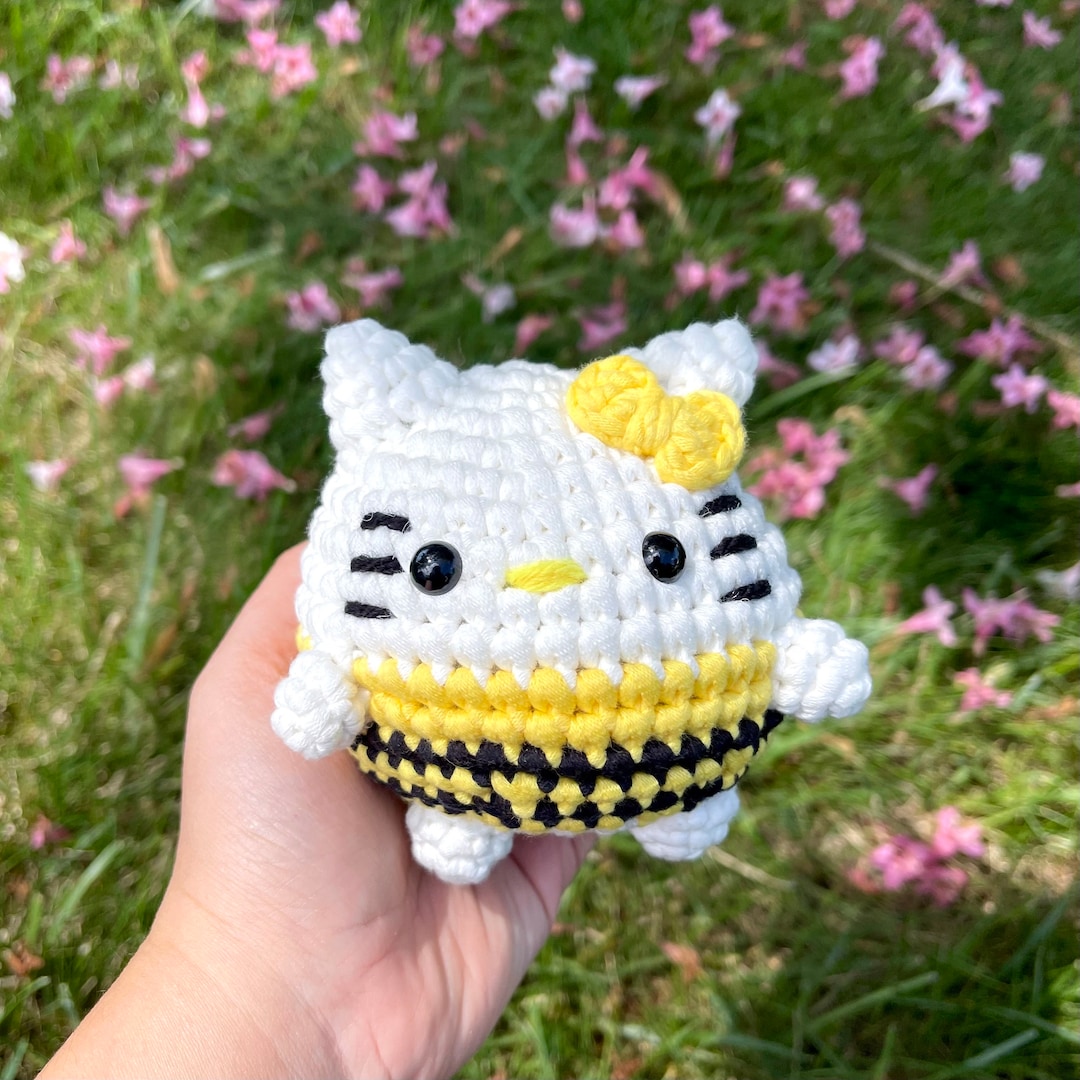 Hello Kitty Bee-ty Crochet, Handmade, Plushies, Toys, Hello Kitty World ...