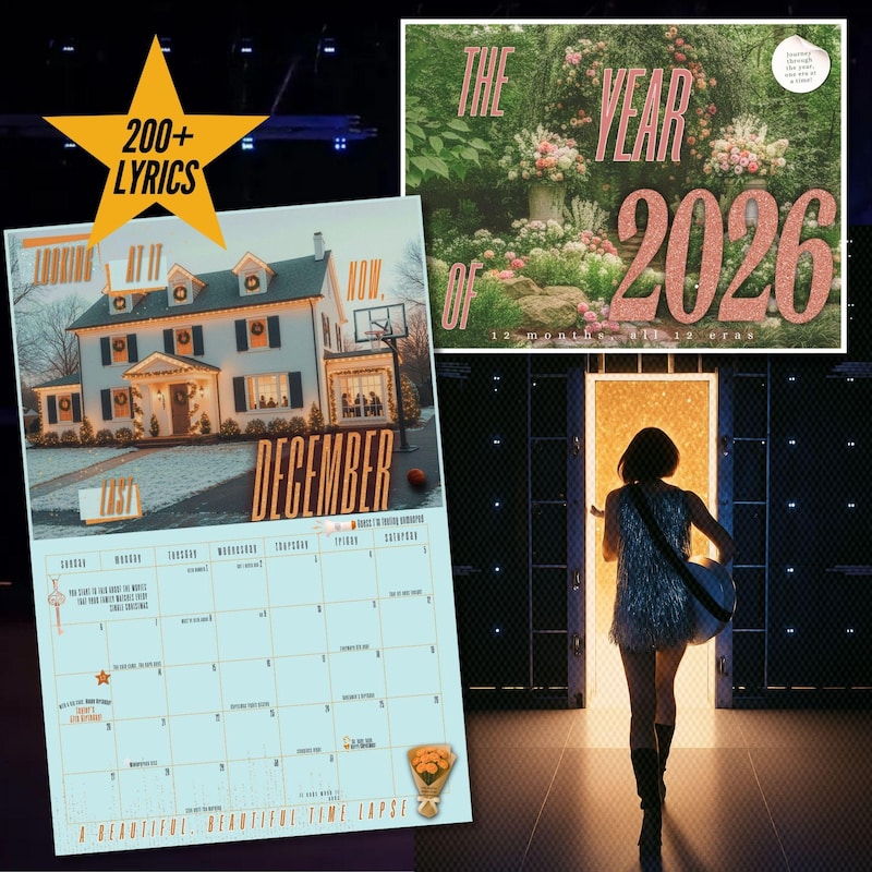 2026 Calendar for Cup - Etsy