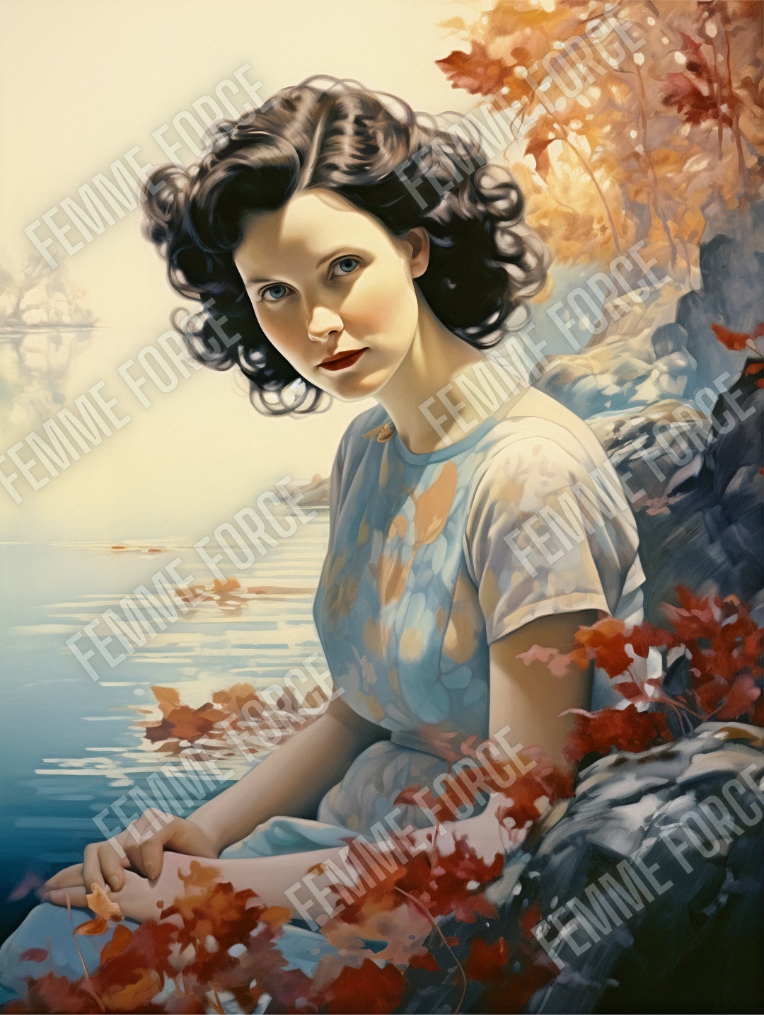 Rachel Carson - Digital Art Print - Environmental Champion - Instant ...