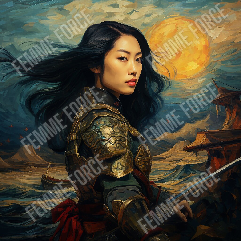 The Honor Heroines Digital Art Print Home Wall Decor Instant Download ...