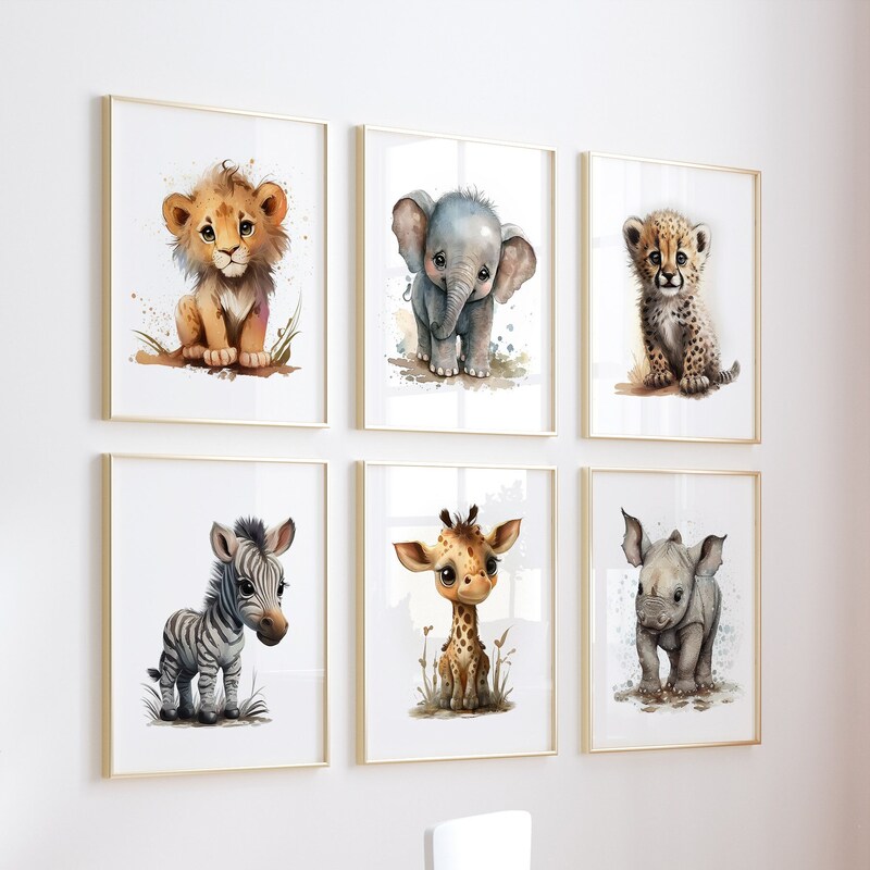 Animal Poster - Etsy