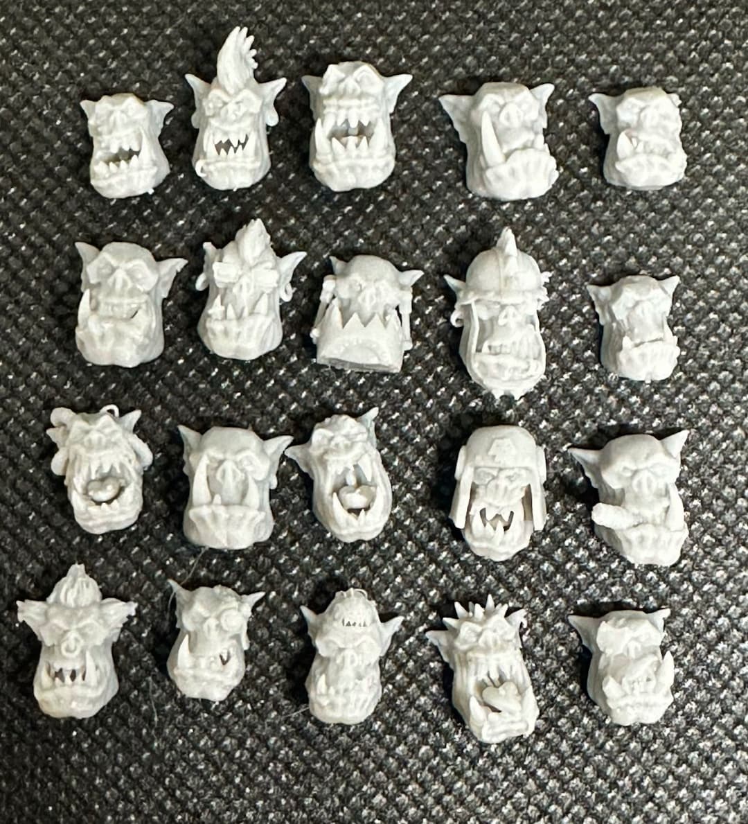 Ork Heads X 20 - Etsy UK