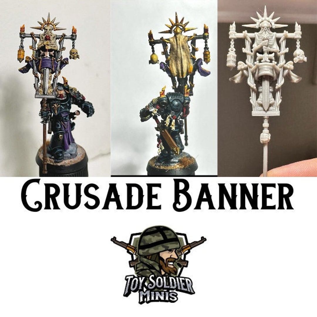 Crusade Skeleton Banner - Etsy