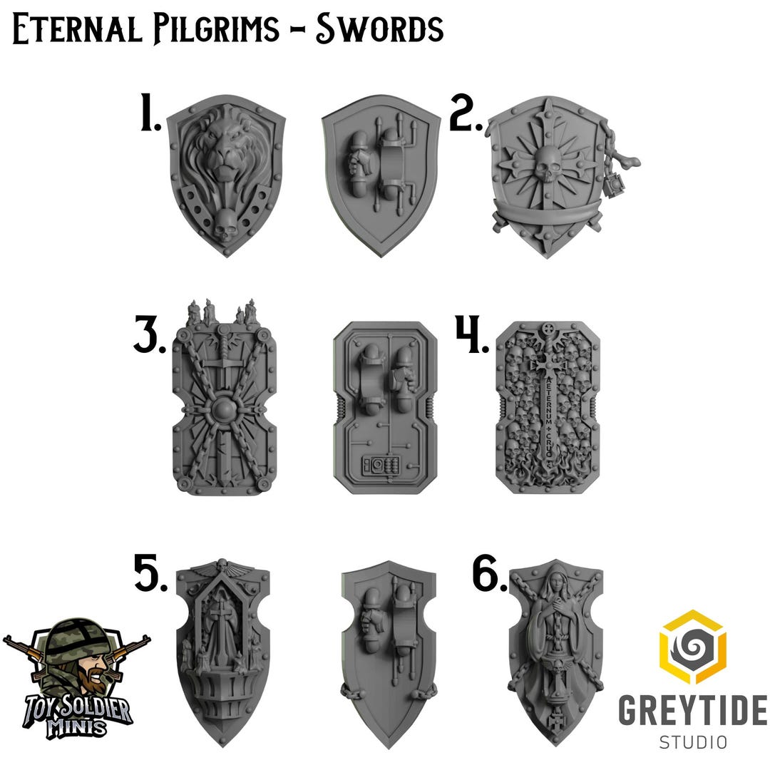 Eternal Pilgrims - Shields - Etsy UK