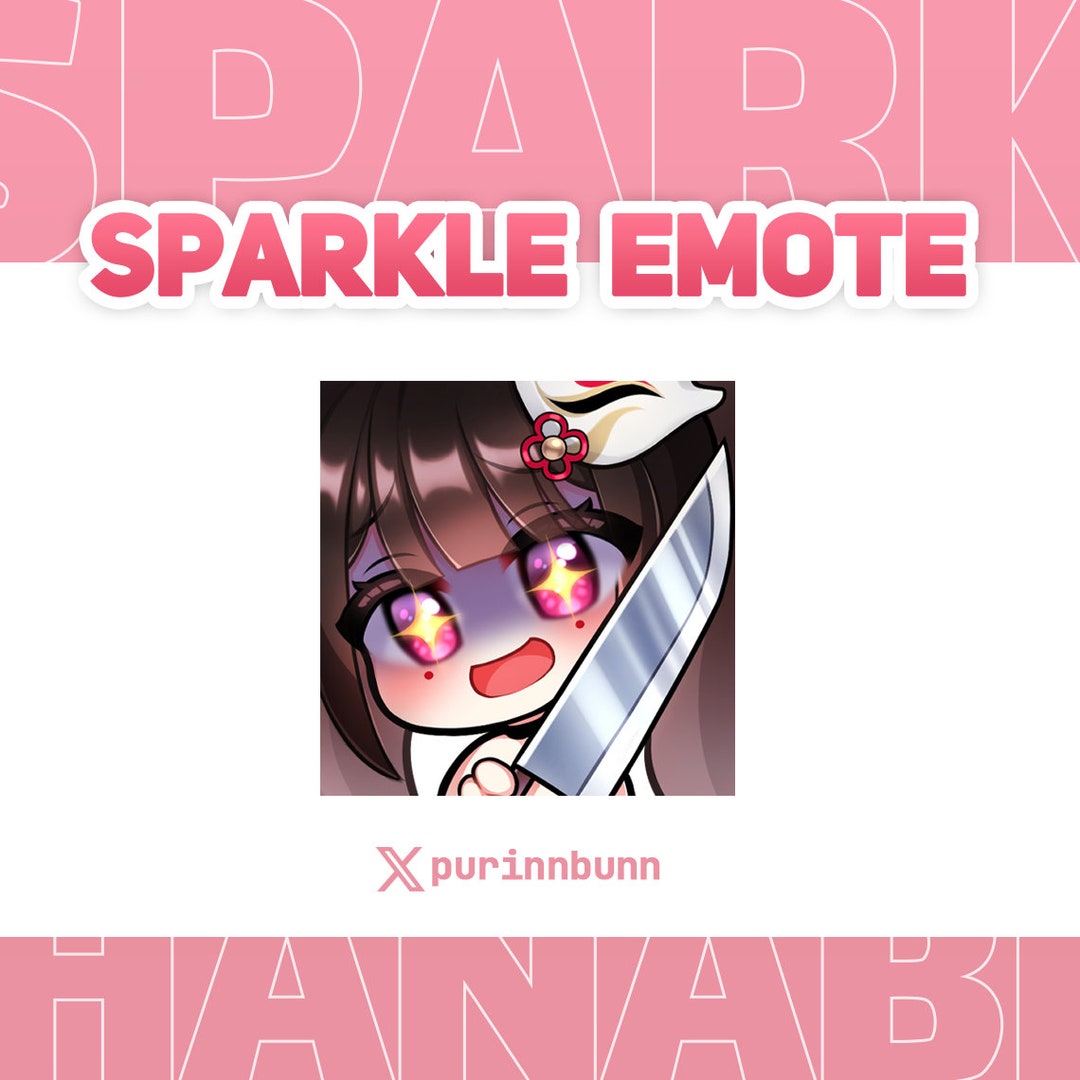Honkai Star Rail | Sparkle Knife Emote | Hanabi Kill Emote for Twitch ...