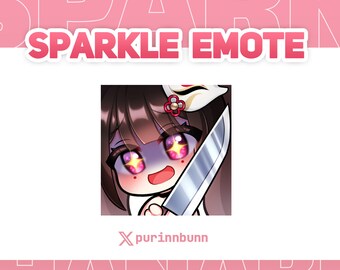 Honkai Star Rail Sparkle Angry Emote Hanabi Rawr Emote for Twitch ...