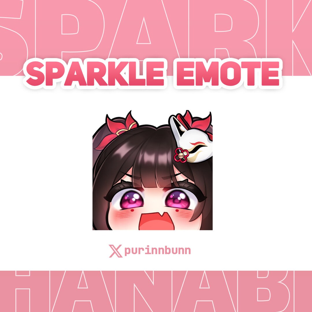 Honkai Star Rail Sparkle Angry Emote Hanabi Rawr Emote for Twitch ...