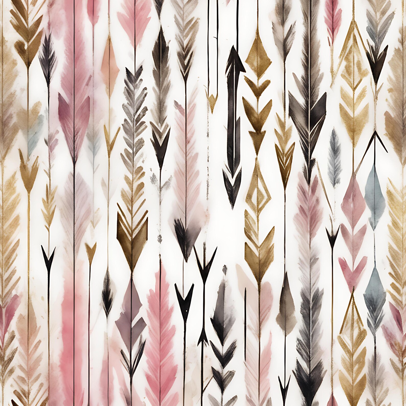 Pink and Gold Marble Digital Paper, Seamless Marble Textures, Gold Foil ...