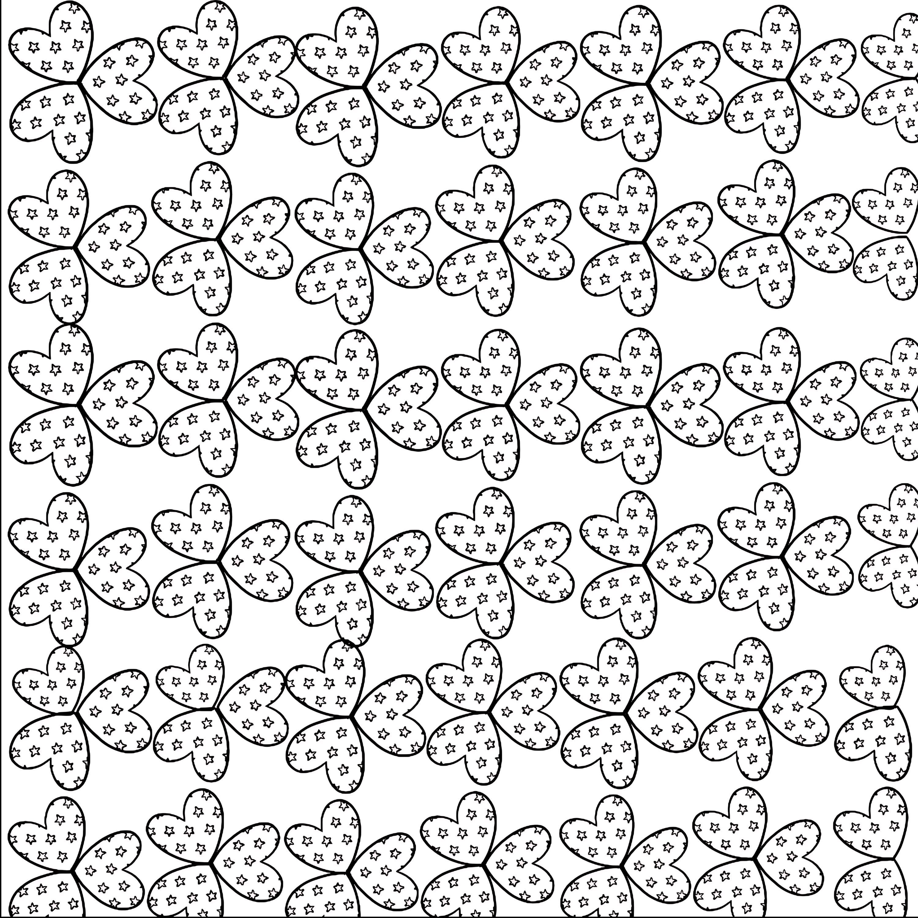 Black and White Doodle Digital Paper, Black and White Seamless Pattern ...