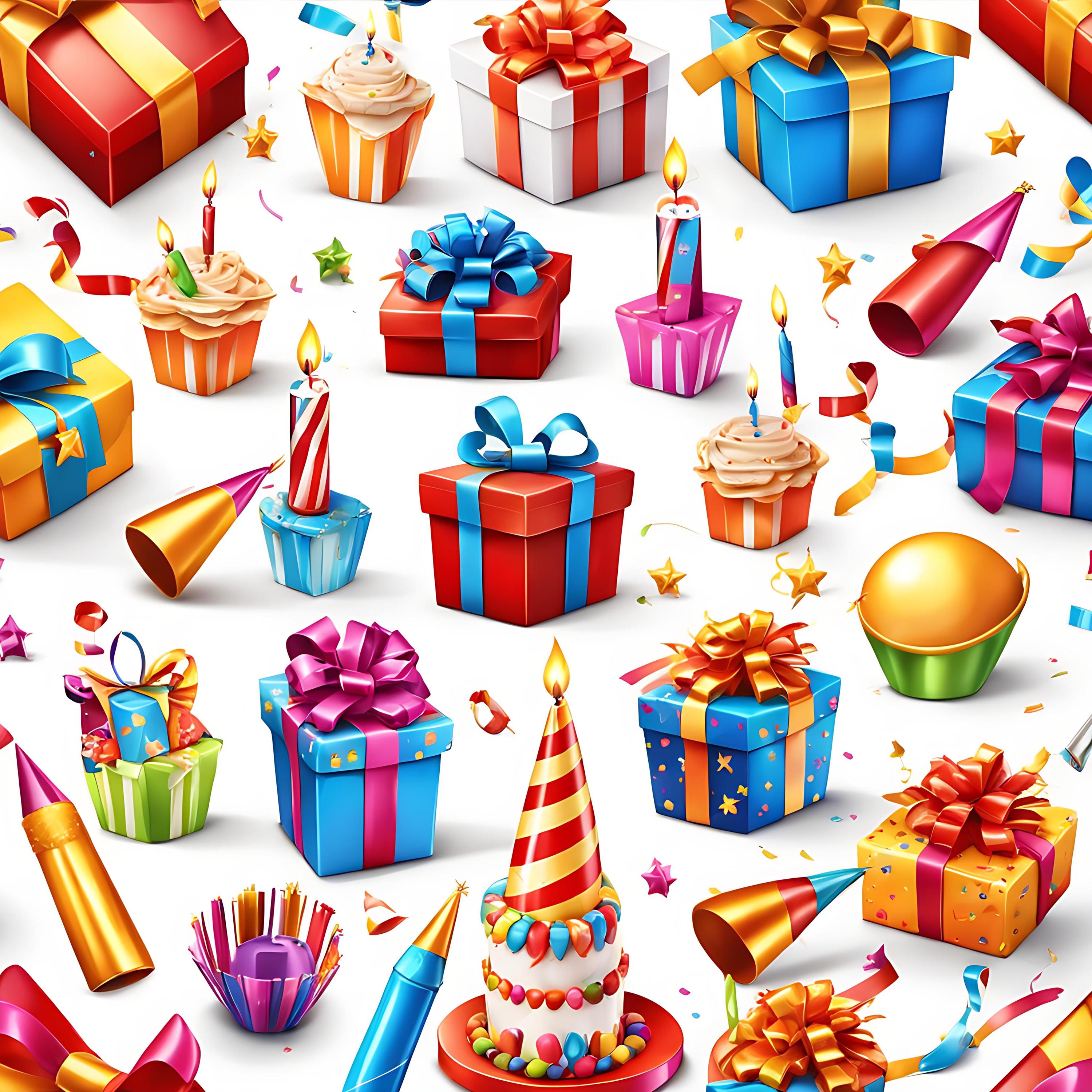 Party Balloon Digital Paper, Birthday Digital Paper, Colorful Balloons ...