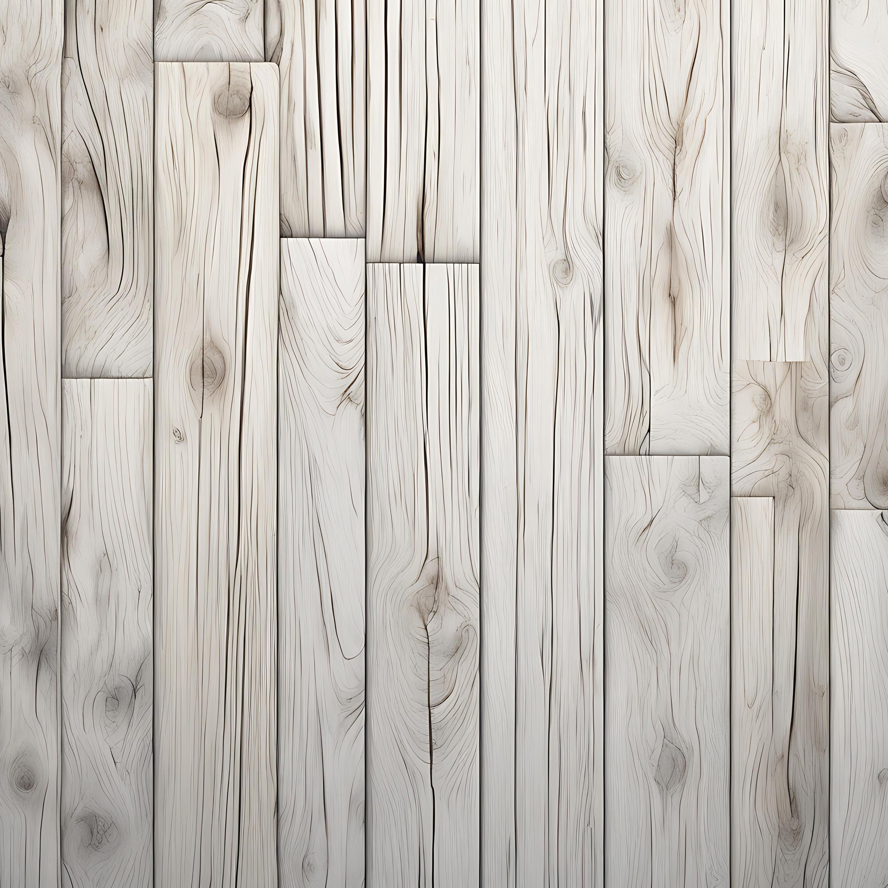 White Wood Digital Paper, White Wood Texture, Seamless Wooden Planks ...