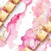 Pink and Gold Marble Digital Paper, Seamless Marble Textures, Gold Foil ...
