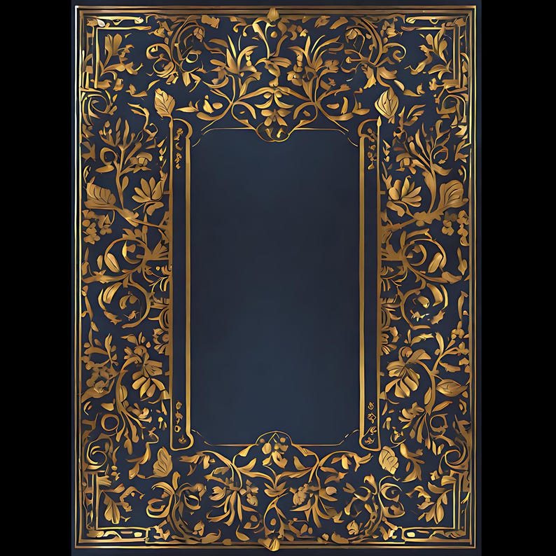 Gilded Blue Book Cover, Gilded Book Cover, Gilded Gold, Blue Leather ...