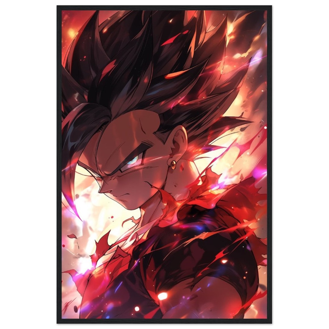 Son Gohan Poster Dragon Ball Heroes Premium Matte Paper Wooden Framed ...