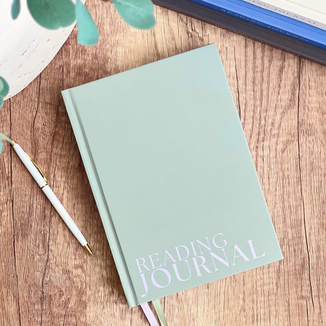 Reading Journal for Book Lovers With Reading Trackers Book Log Review ...