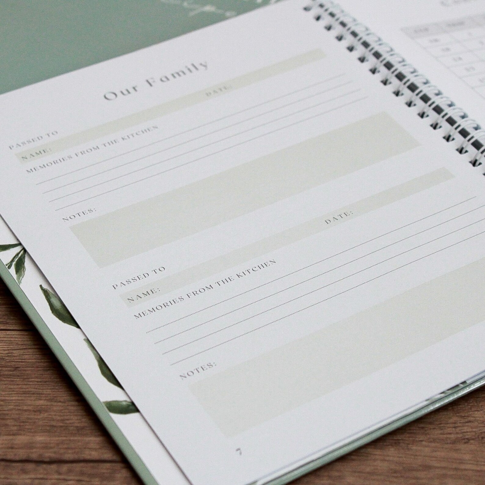 Blank Recipe Book to Write in Your Own Recipes DIY Family Cook Book ...