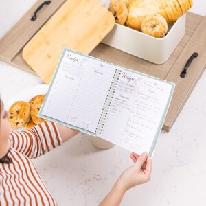 Blank Recipe Book to Write in Your Own Recipes DIY Family Recipe ...