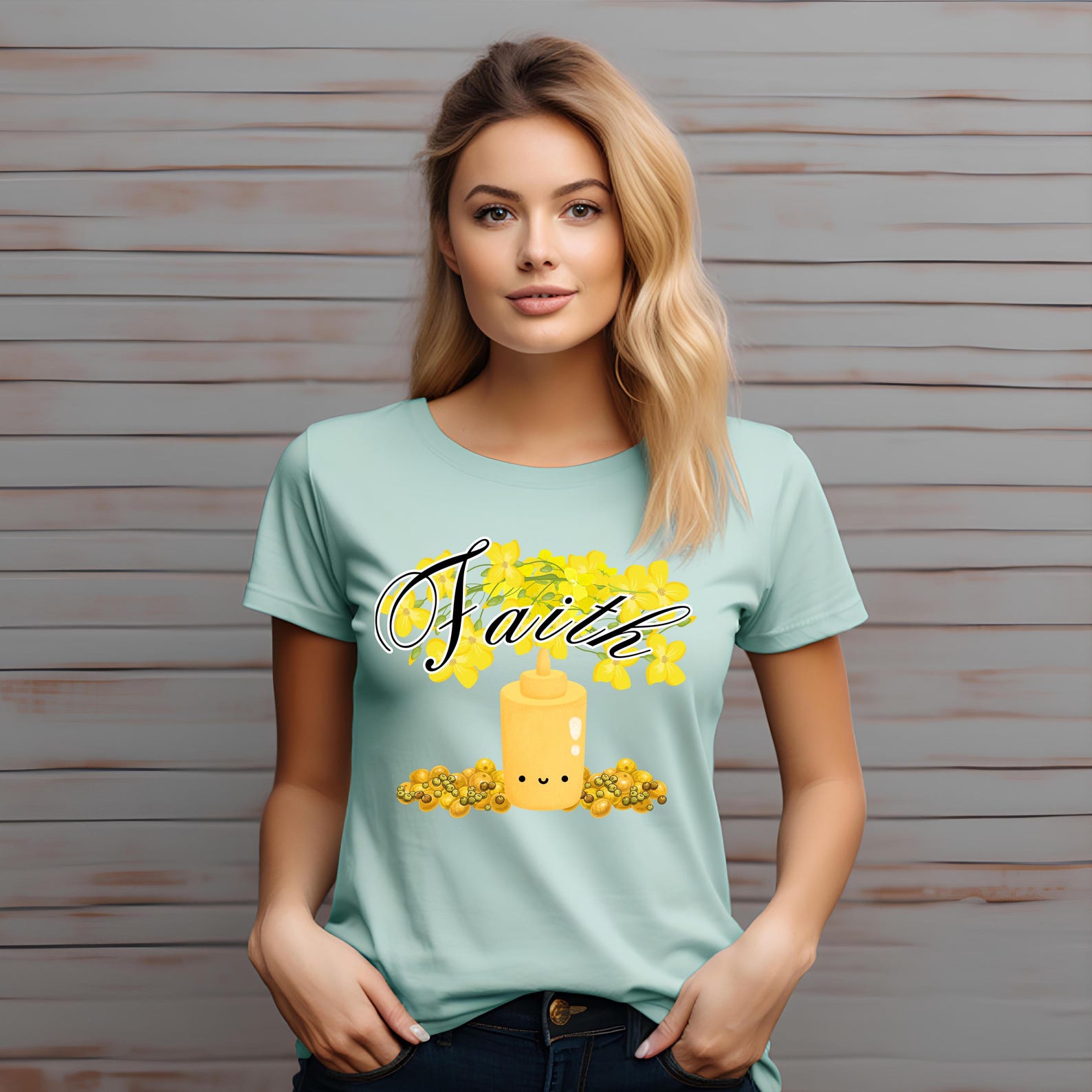 Faith Like Mustard Seed Unisex Softstyle T-shirt - Etsy