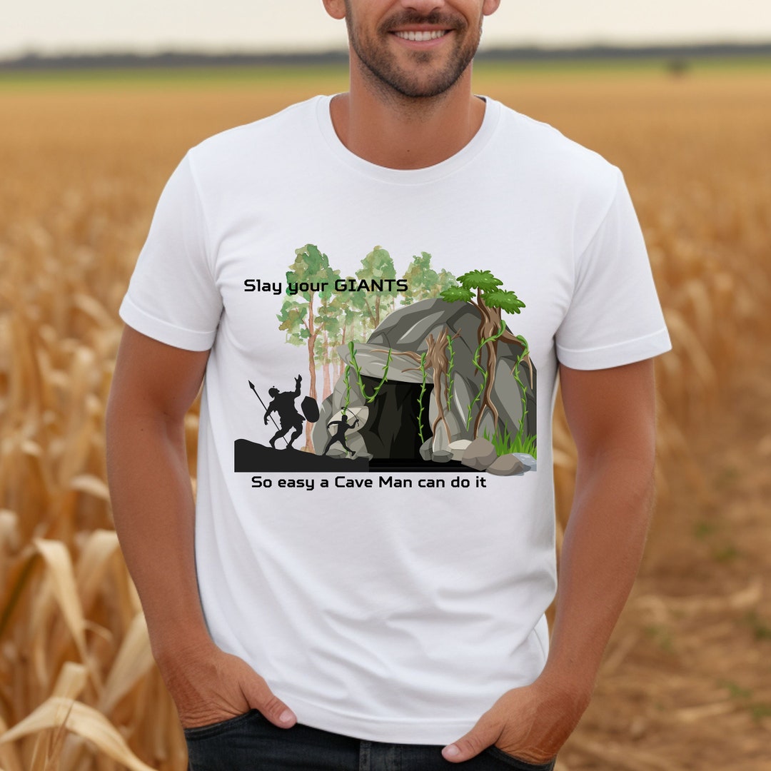David Vs Goliath T Shirt - Etsy