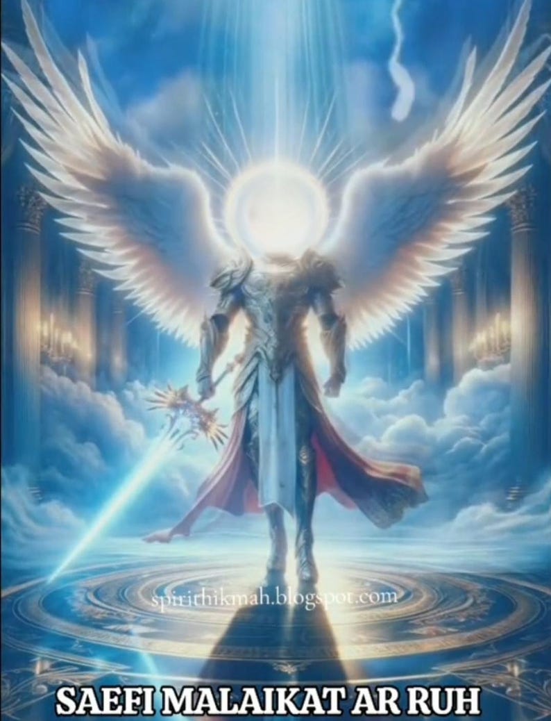 Archangel Ar Ruh Incantation Saefi Malaikat Ar Ruh Initiation & DNA ...