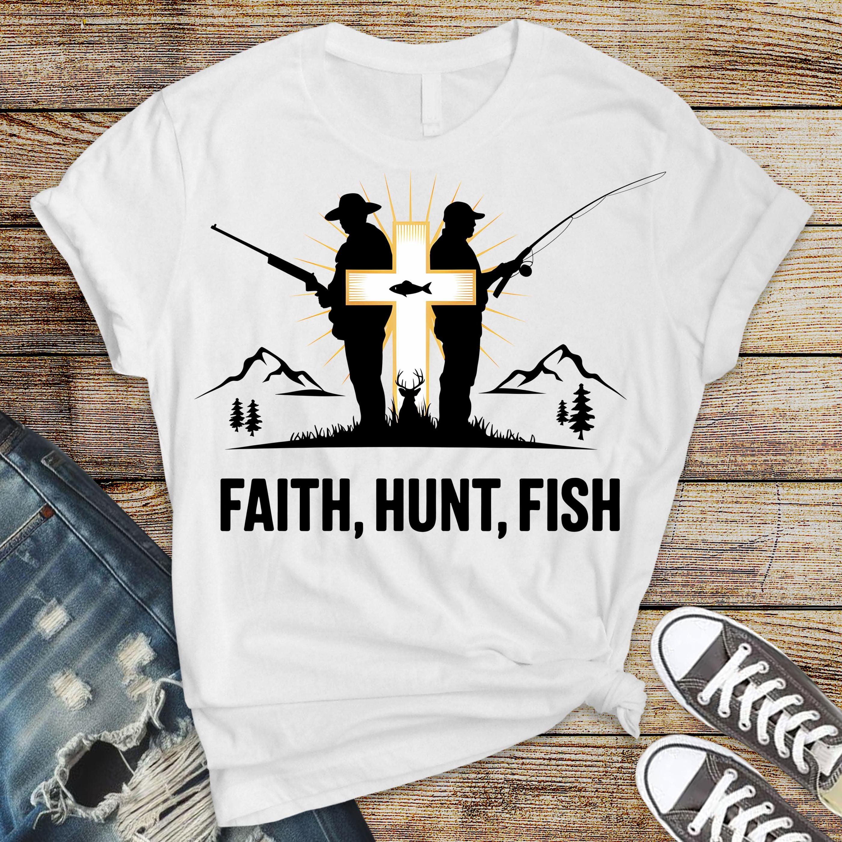 Cross Hunting Fishing Png Christian Hunting Png Outdoor Png Cross Png ...