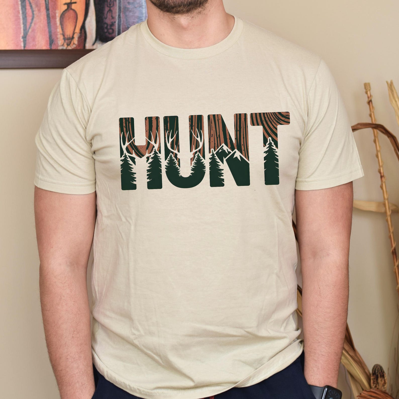 Hunt Png Hunt Life Png Hunter Png Hunt Text Rustic Hunting Png Deer ...